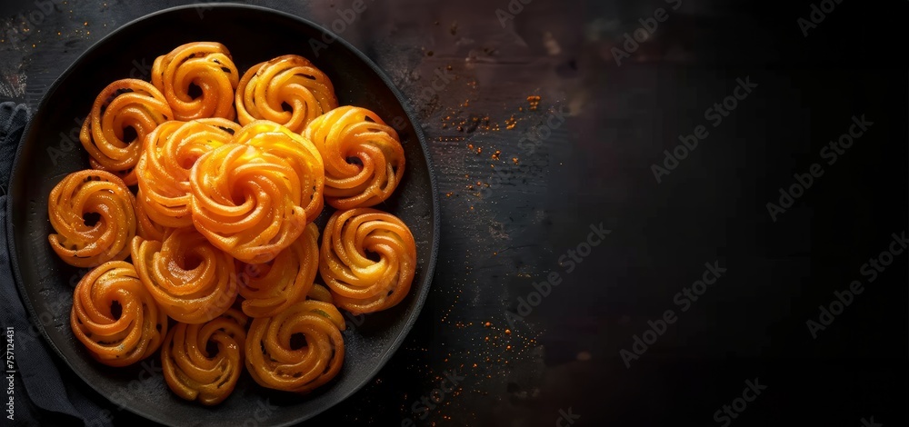 Assorted indian sweets including paneer jalebi and imarti arranged ...