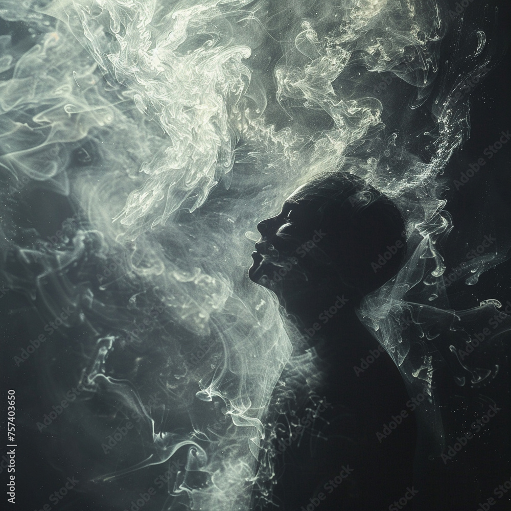 Unseen forces Antimatter cloaked in shadow a visual metaphor for the ...