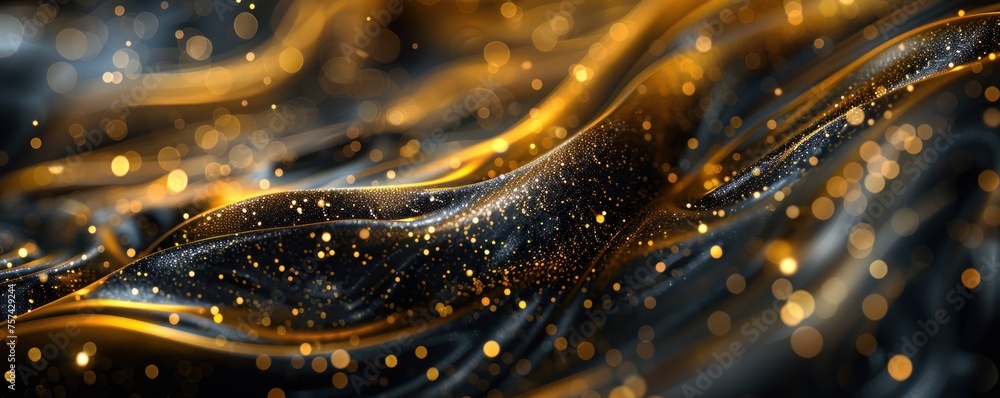 Different lines with gradients. Calm and relaxing gradient. Abstract ...