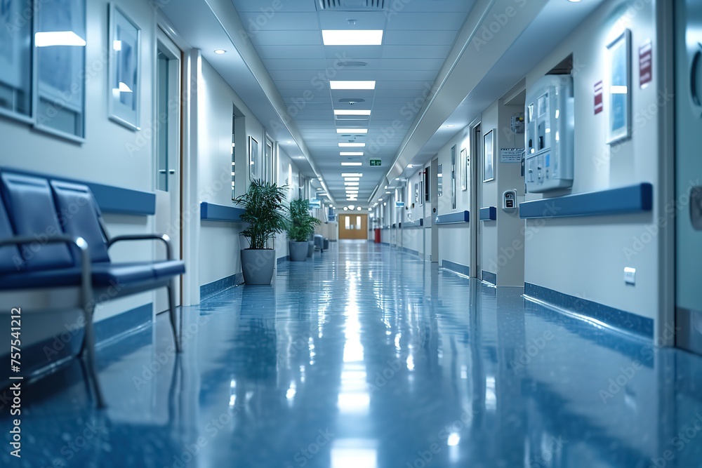 Hospital Signage Signage indicating different departments and ...