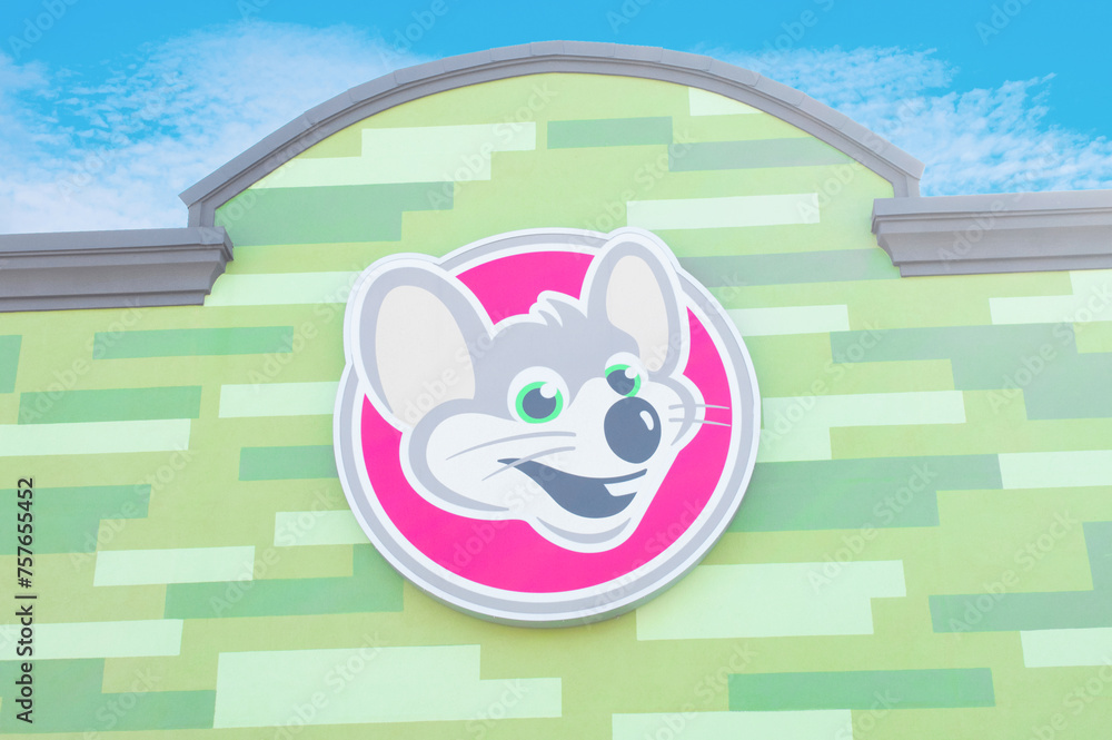 Photo Stock Ocala, FL 3-13-2024 Chuck E. Cheeses chain has officially ...