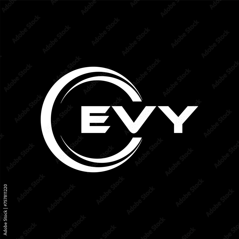EVY Letter Logo Design, Inspiration for a Unique Identity. Modern ...