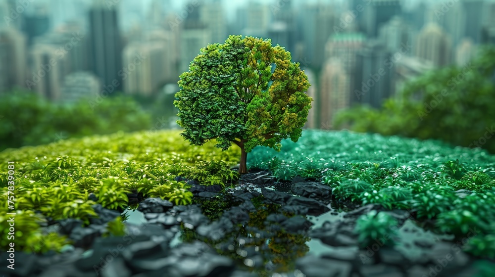 Commitment to the Paris Agreement to reduce CO2 emissions with ...