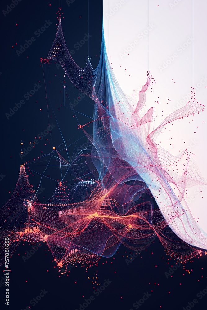 Abstract Data Visualization,Book Cover Insightful Data Visions - Unraveling Patterns and Trends ...