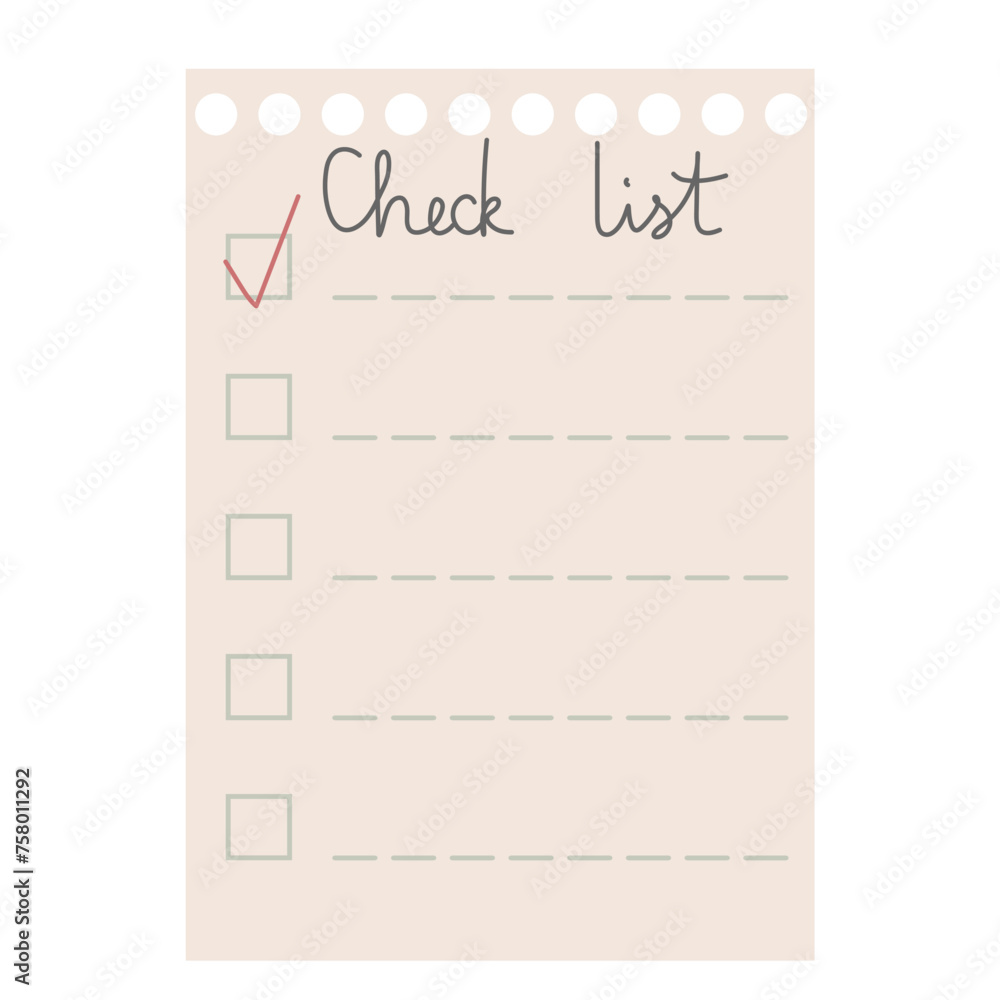 check list, agreement document, clipboard sociology concept ...