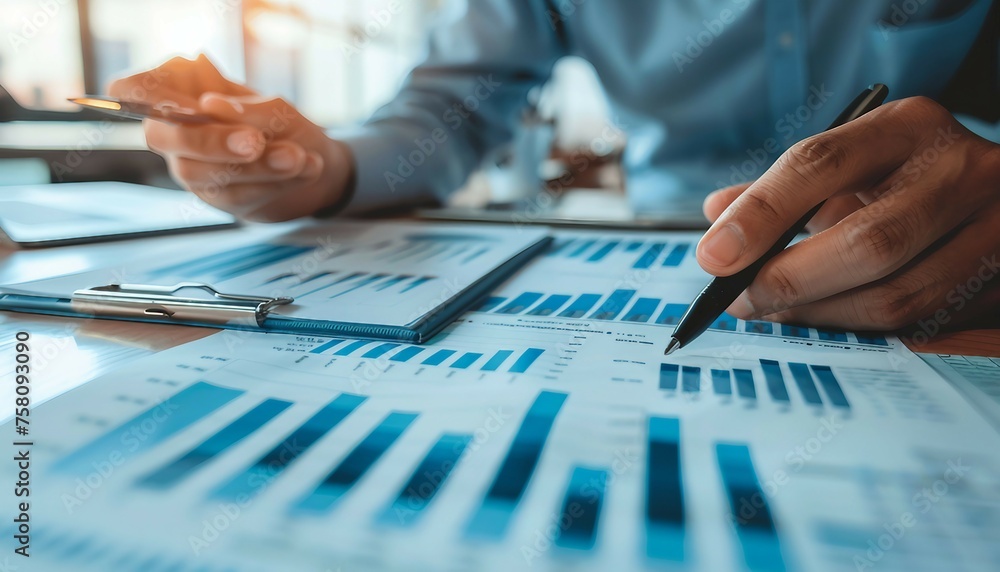 Ilustración de Stock Earned Value Management (EVM) Analysis, earned ...