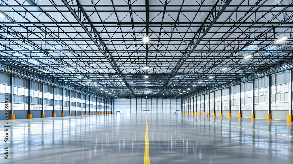 The Framework of Progress: Inside the Industrial Warehouse, Showcasing ...