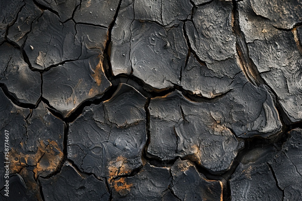 Dry cracked earth texture background. Global warming and climate change ...