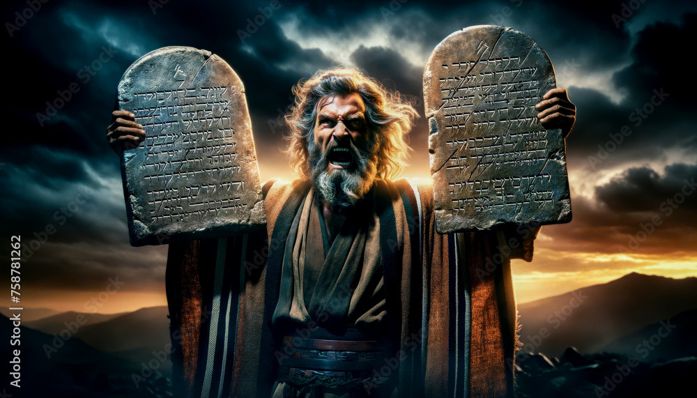 Moses' Righteous Anger: Breaking the Tablets of the Ten Commandments in ...