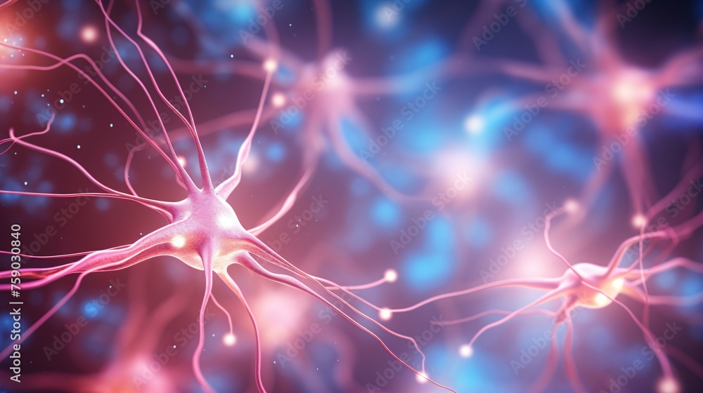 neuron, illustration, brain, science, anatomy, biology, neural, diagram, synapse, cell, cortex ...