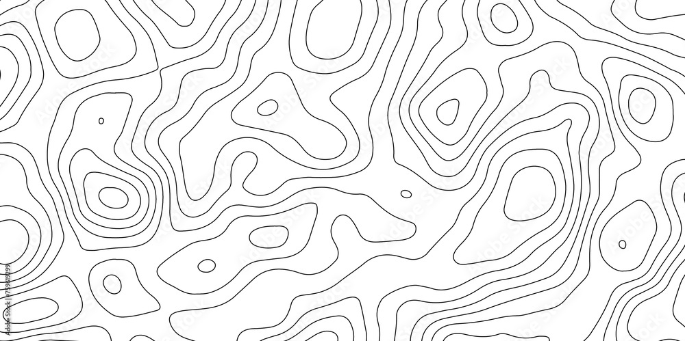 Abstract design with seamless pattern with lines topographic map ...