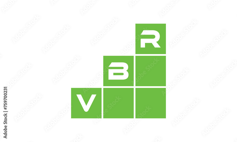 VBR initial letter financial logo design vector template. economics ...
