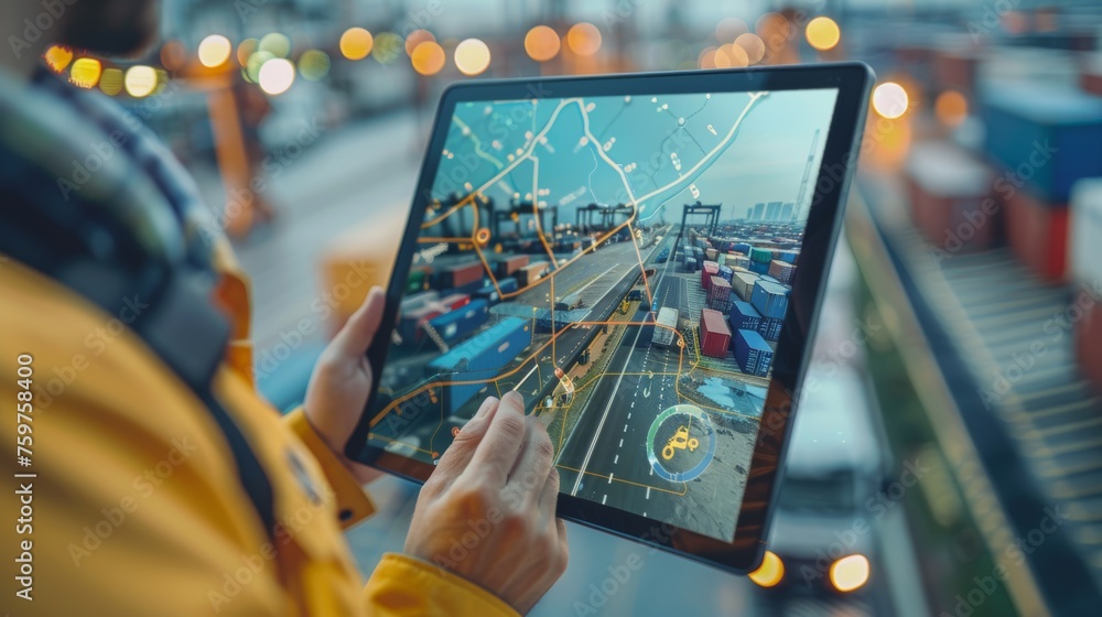 Efficient Supply Chain Management Logistics Expert Monitoring ...