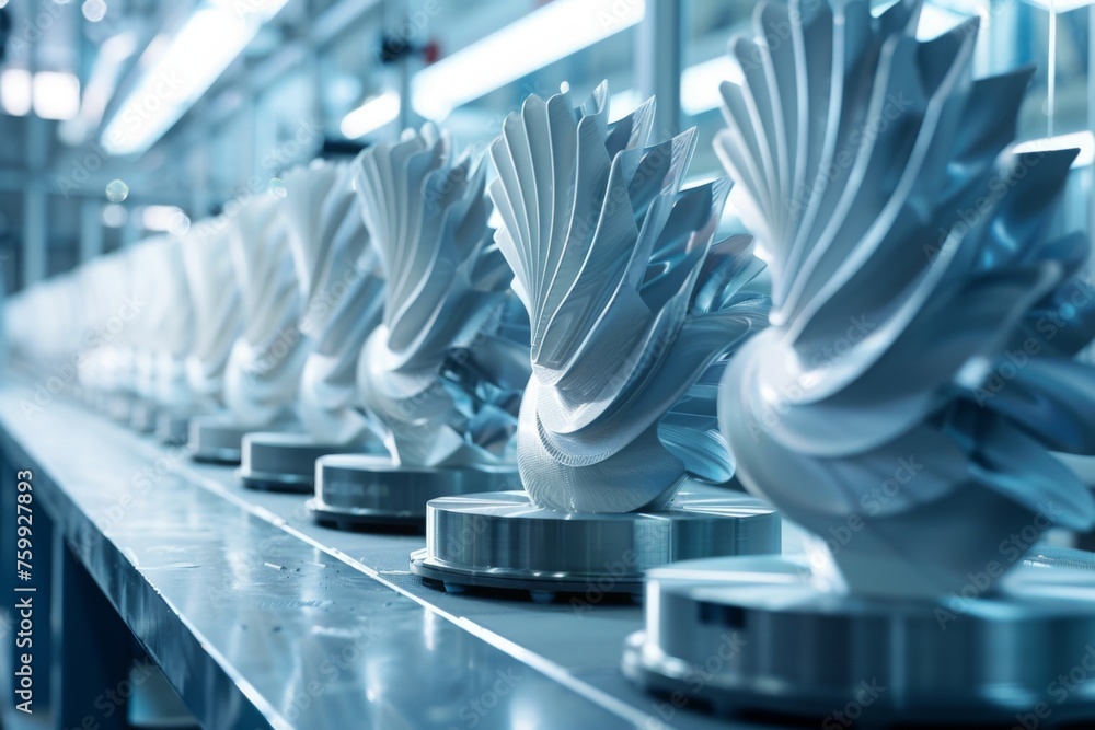 Rapid Prototyping Concept The Accelerated Process Of Creating Scale Models Or Assemblies Using