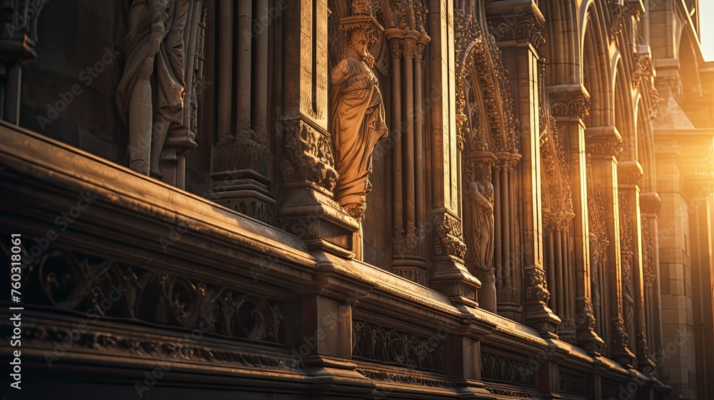 altar background church building illustration pews cross, spire organ ...