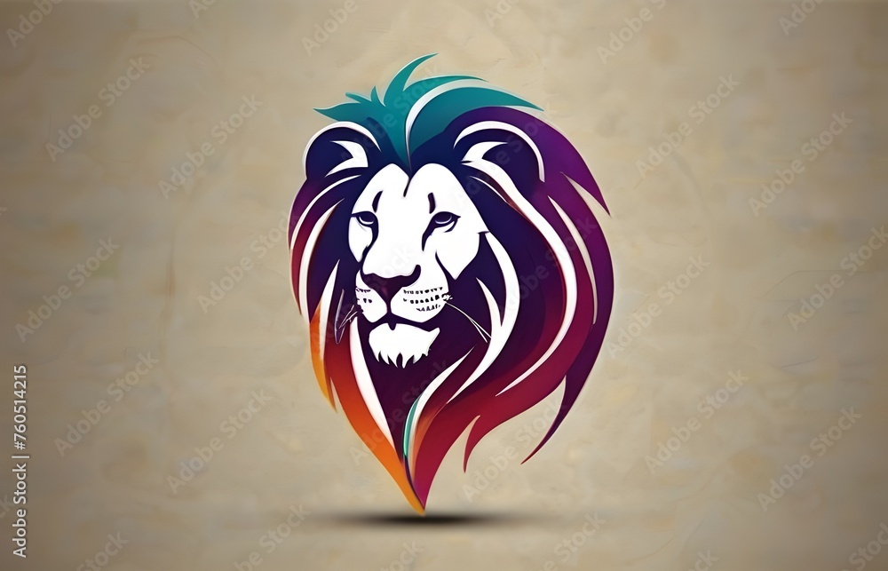lion illustration, lion head vector, lion head logo, lion logo, lion ...