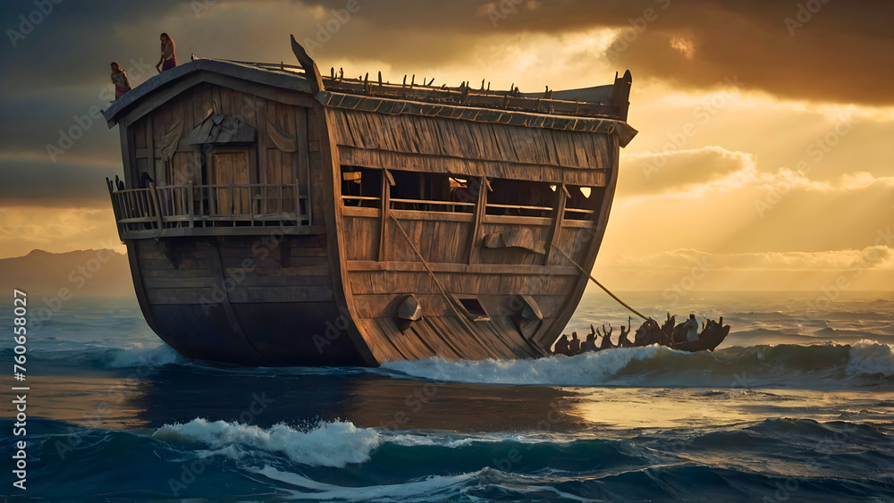 Noah's ark was a miracle of construction, which once carried God's ...