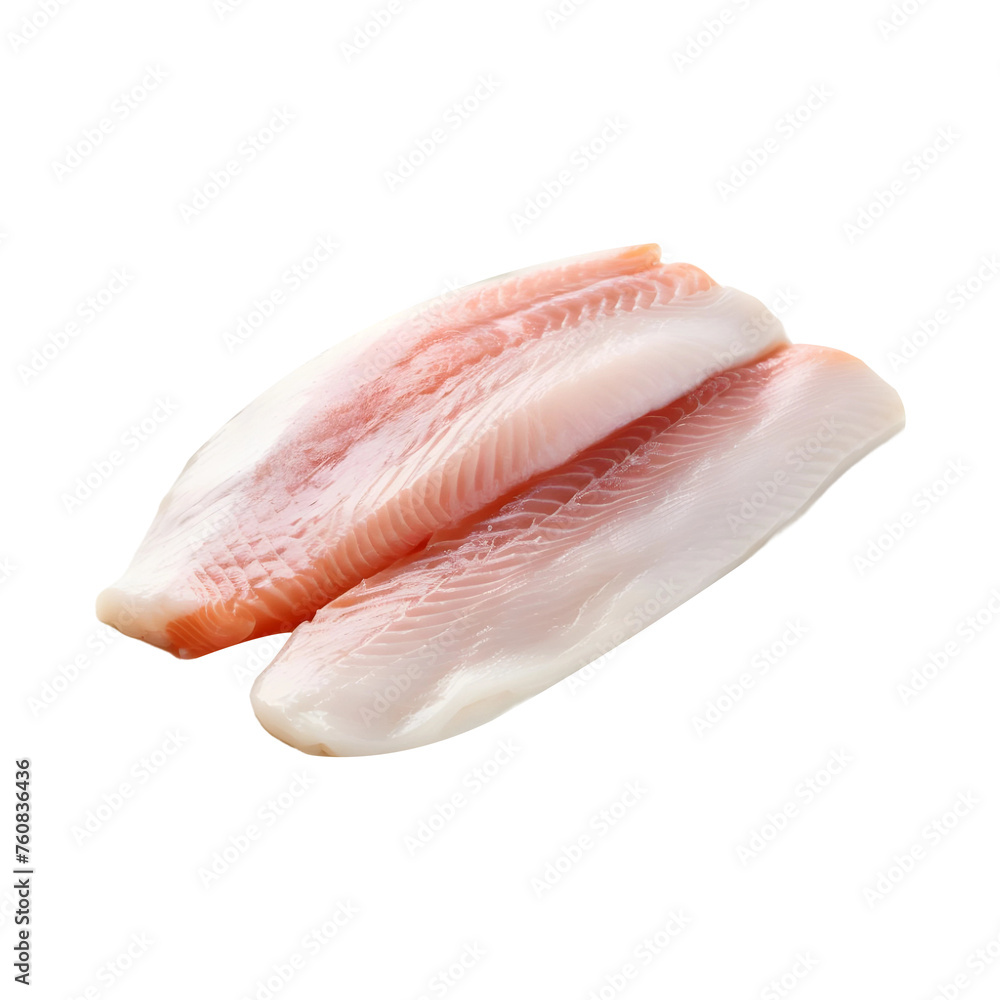 2 Fish Fillets isolated on transparent background, PNG Object Stock ...