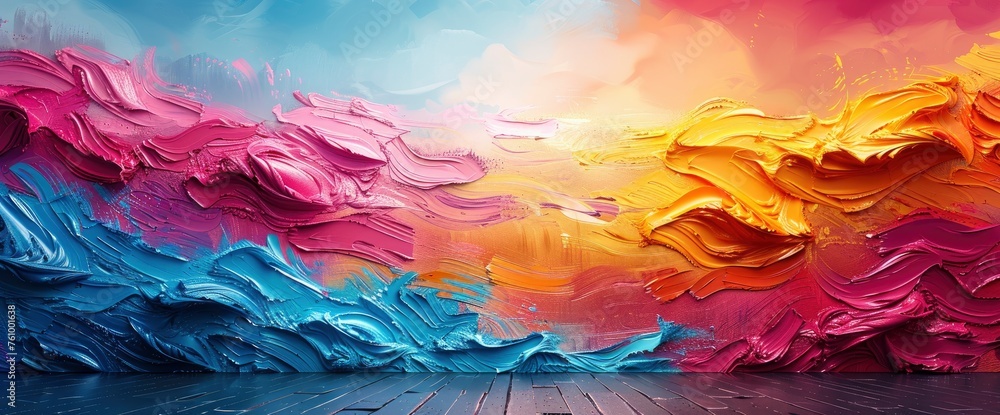 full color handwriting paint brush lettering latin alphabet letters ...