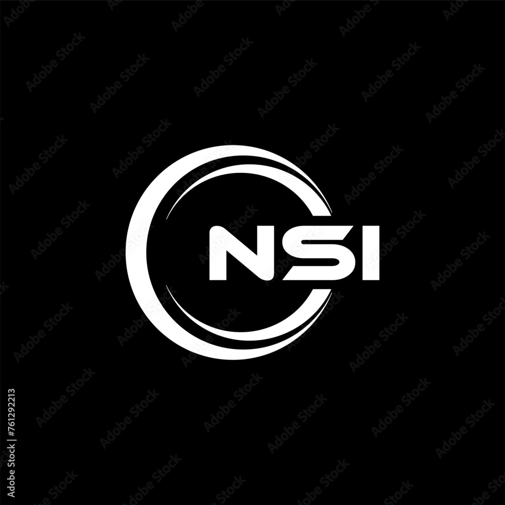 NSI Logo Design, Inspiration for a Unique Identity. Modern Elegance and ...