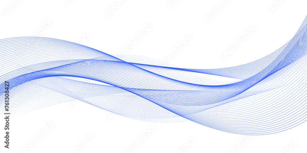 Modern abstract glowing wave background. Dynamic flowing wave lines design element. Futuristic ...