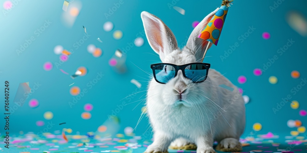 Carnival, Sylvester or other holiday celebrations, fun animal cards ...