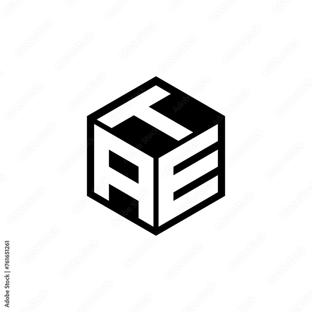 AET letter logo design in illustration. Vector logo, calligraphy ...