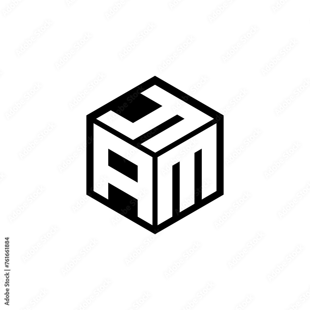 AMY letter logo design in illustration. Vector logo, calligraphy ...