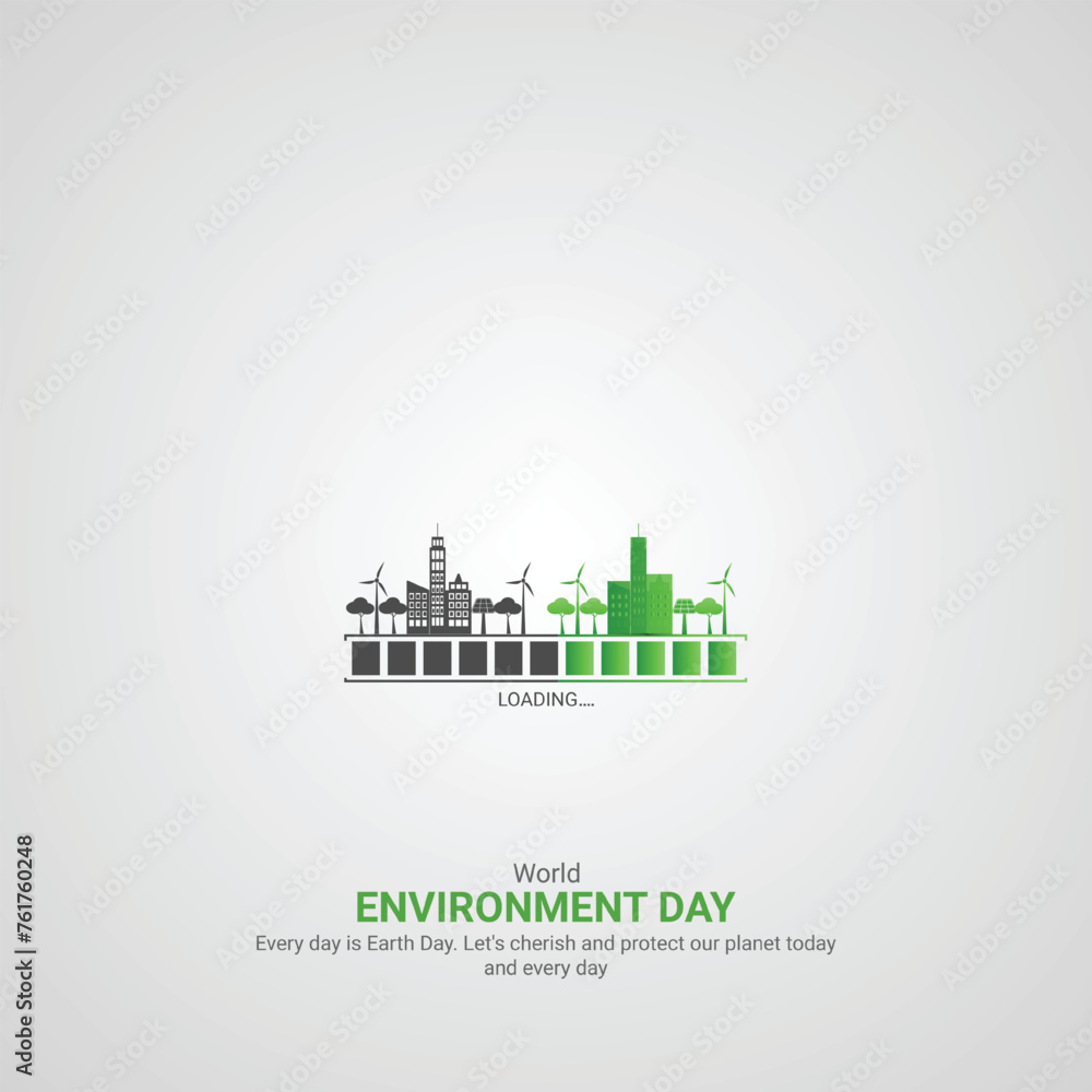 World environment day. World environment day creative ads. June 5 ...