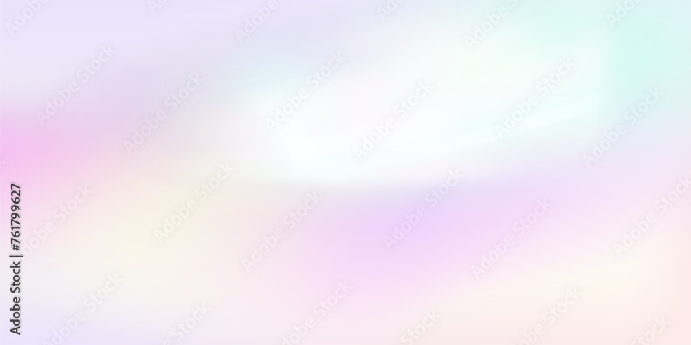 Translucent backdrop features rainbow prism light effect, holographic ...