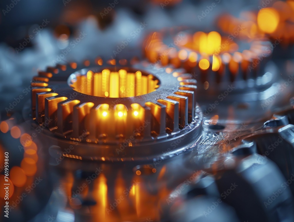 Lean Manufacturing Redefined: Streamlined Abstract Shapes of Smart ...