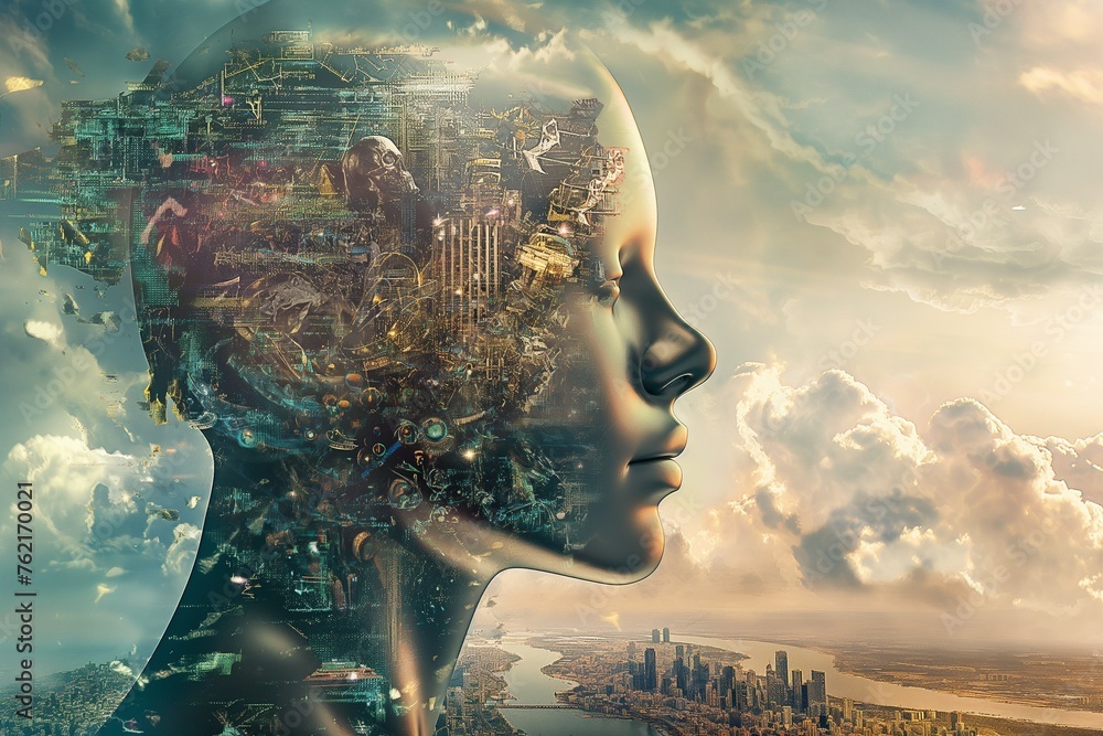 future world where imagination knows no bounds, artificial intelligence ...