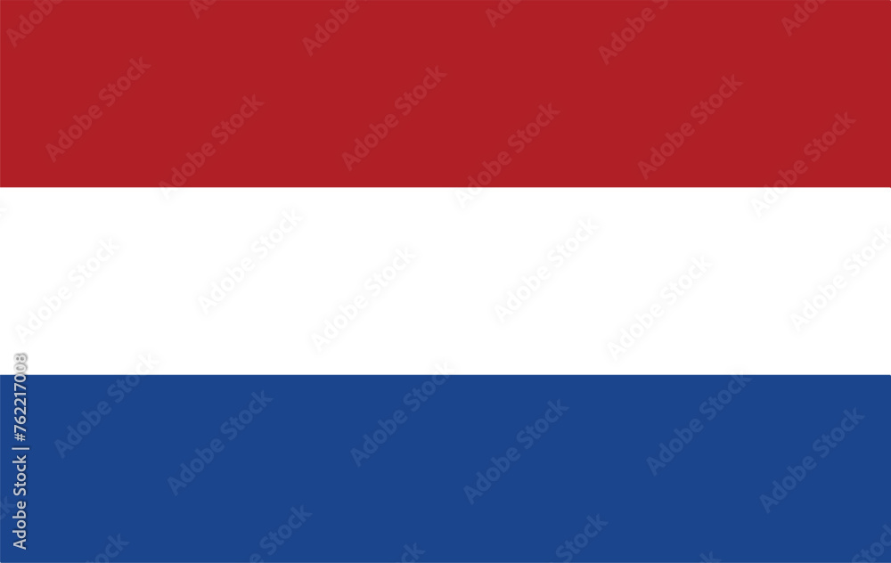 Vector Image of Netherlands Flag. Netherlands Flag. National Flag of ...