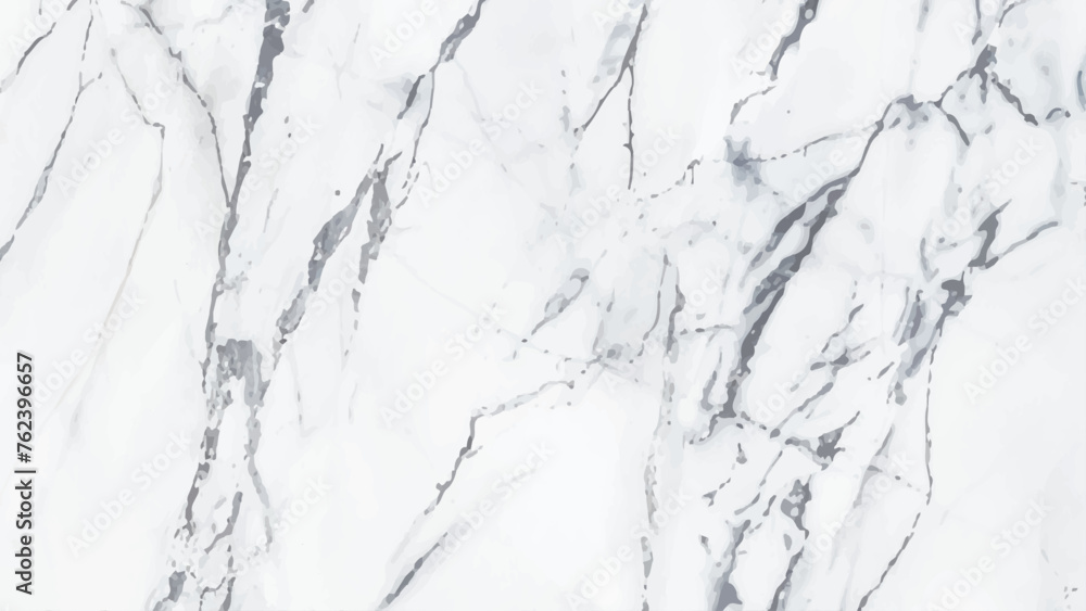 Luxury White Gray Marble texture background vector. Panoramic Marbling ...