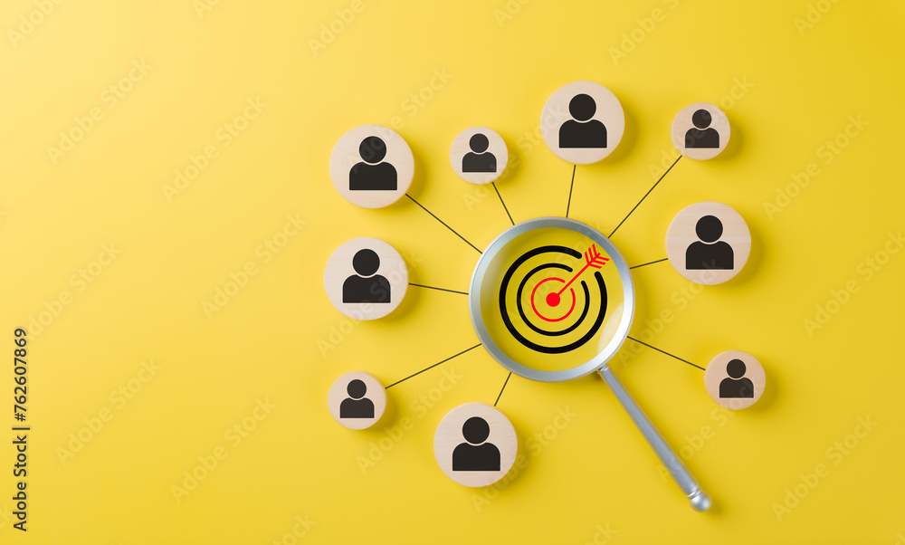 CRM, Customer relationship management concept. Graphic illustration of ...