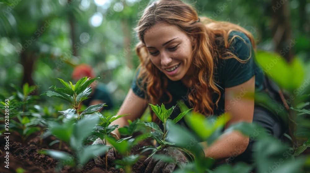 Tree planting is pivotal in sustainability efforts, enriching ...