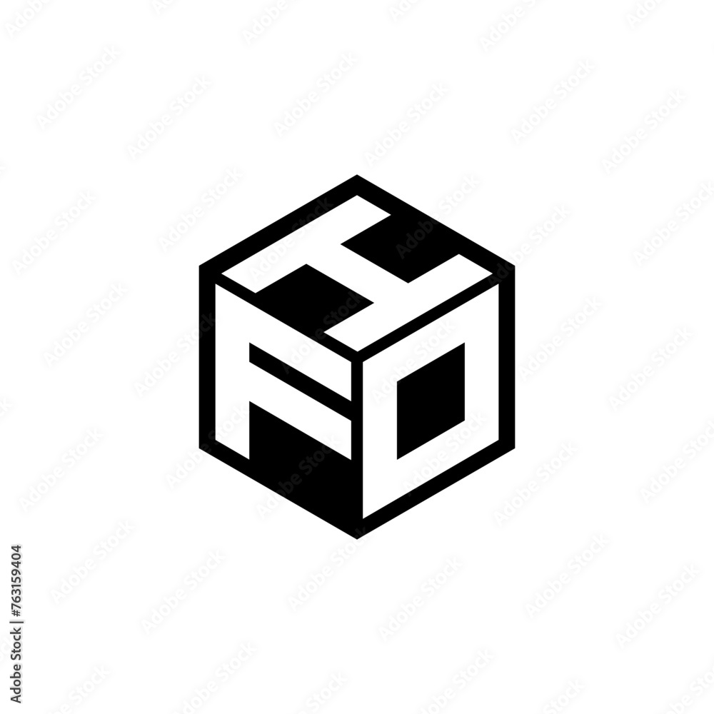 FDI letter logo design in illustration. Vector logo, calligraphy ...