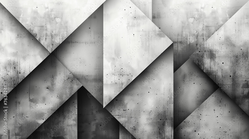 abstract white background geometric design of faint shapes and lines ...