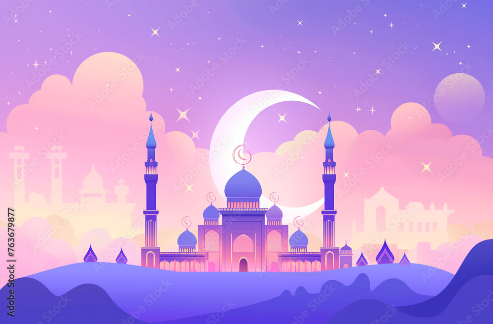 Purple Hari Raya: Embracing the Essence of Raya and Mosques ...