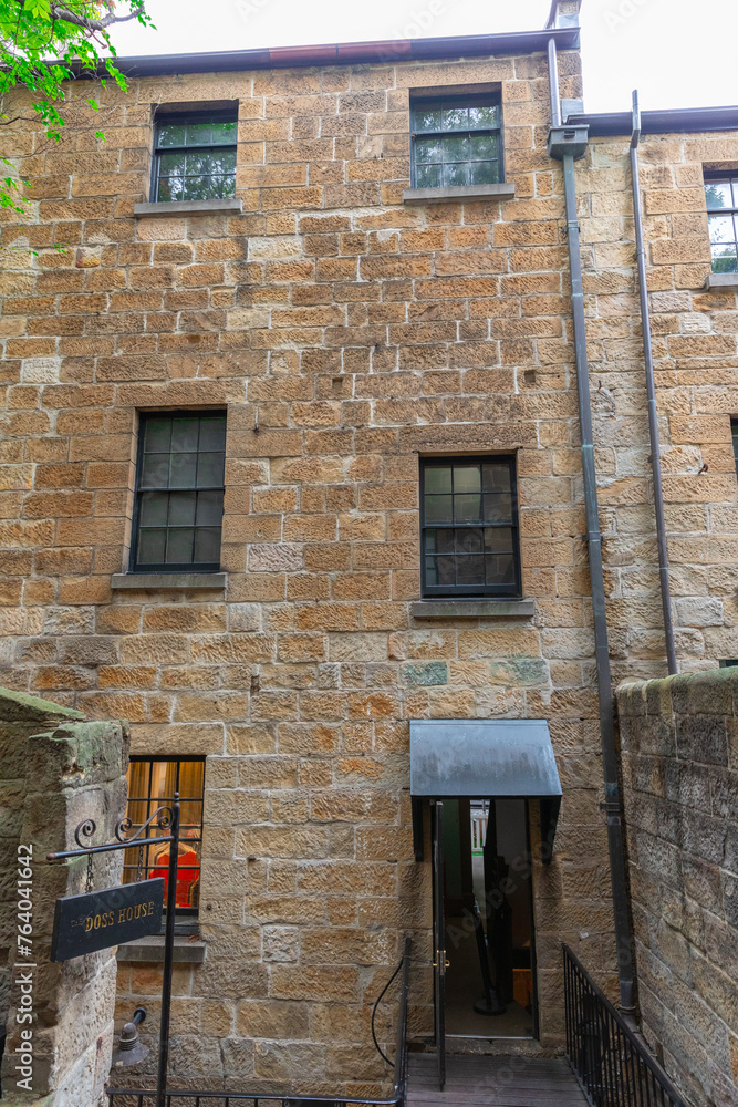 Sydney Rocks precinct on the shore of Sydney Harbour historical ...