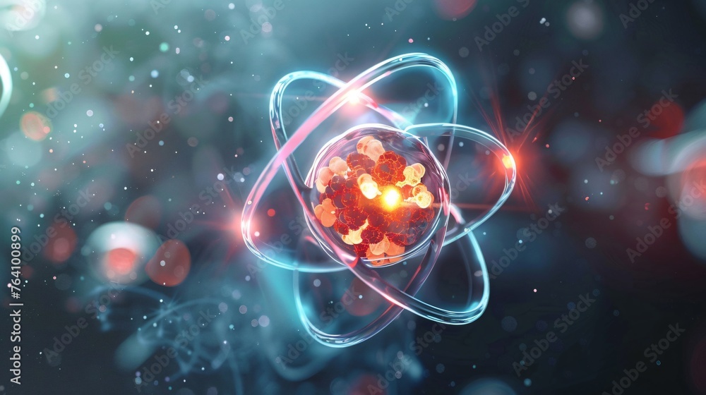 Anatomy of an atom detailed with labels a guided tour of its ...