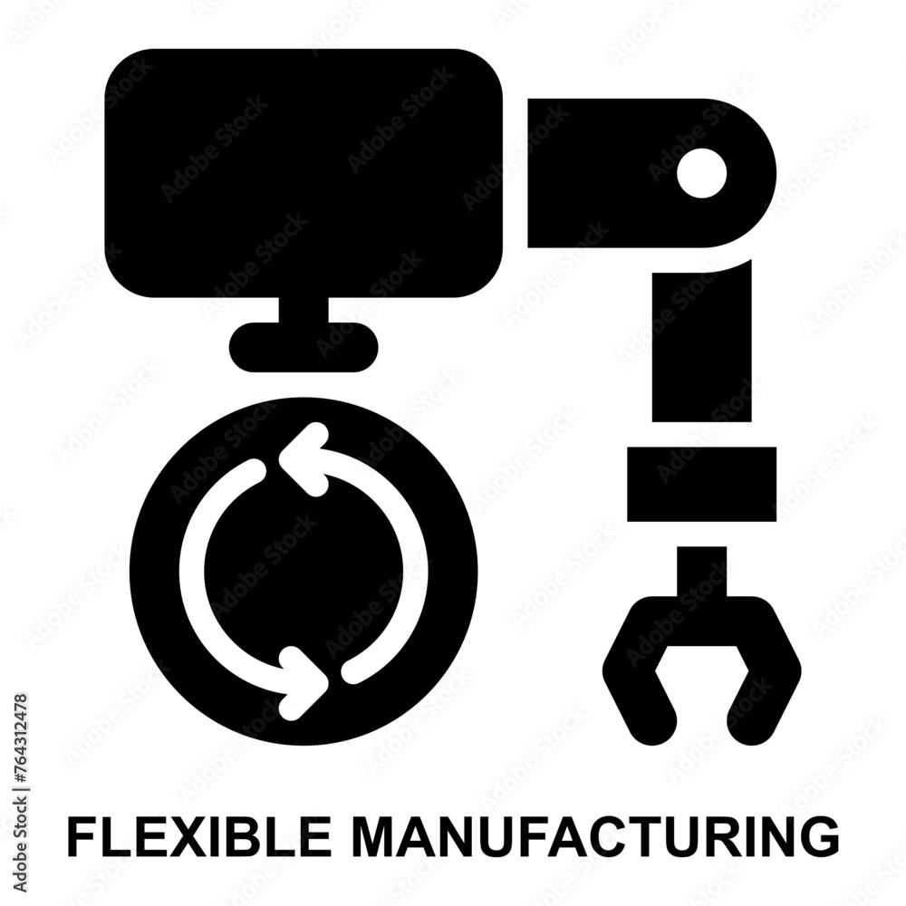 flexible manufacturing, system, production, manufacturing system ...