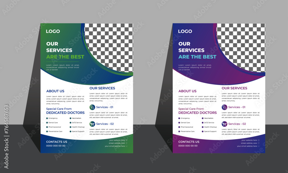 Flyer design for company branding corporate official advertisement ...