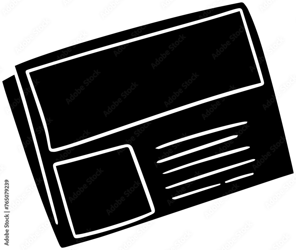 article illustration daily silhouette news logo newspaper icon snail ...