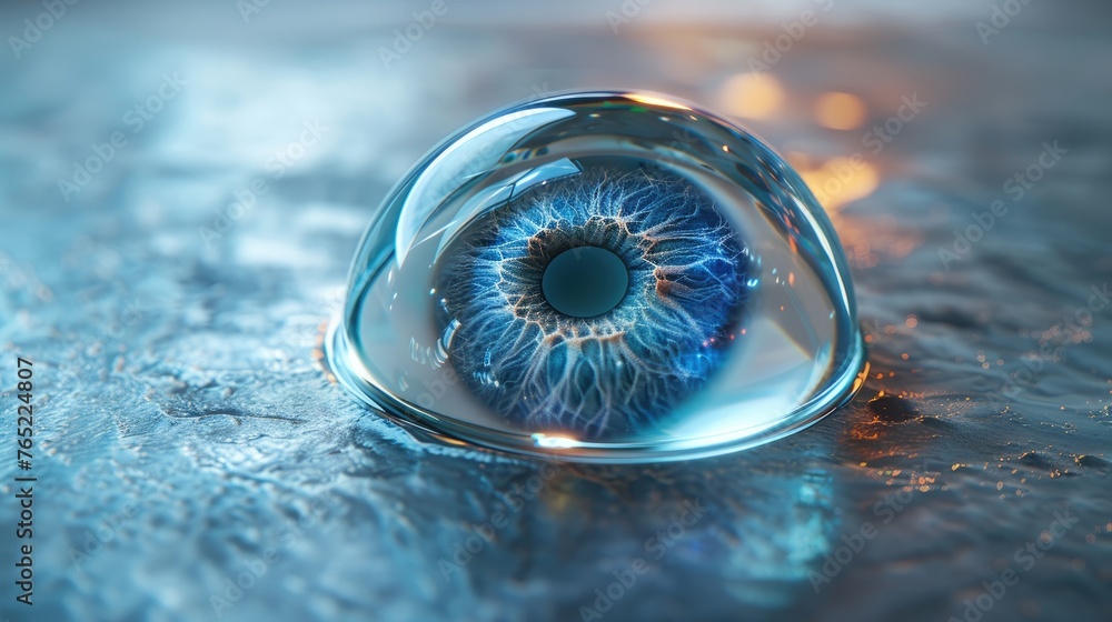 Smart contact lenses with augmented reality displays and health ...