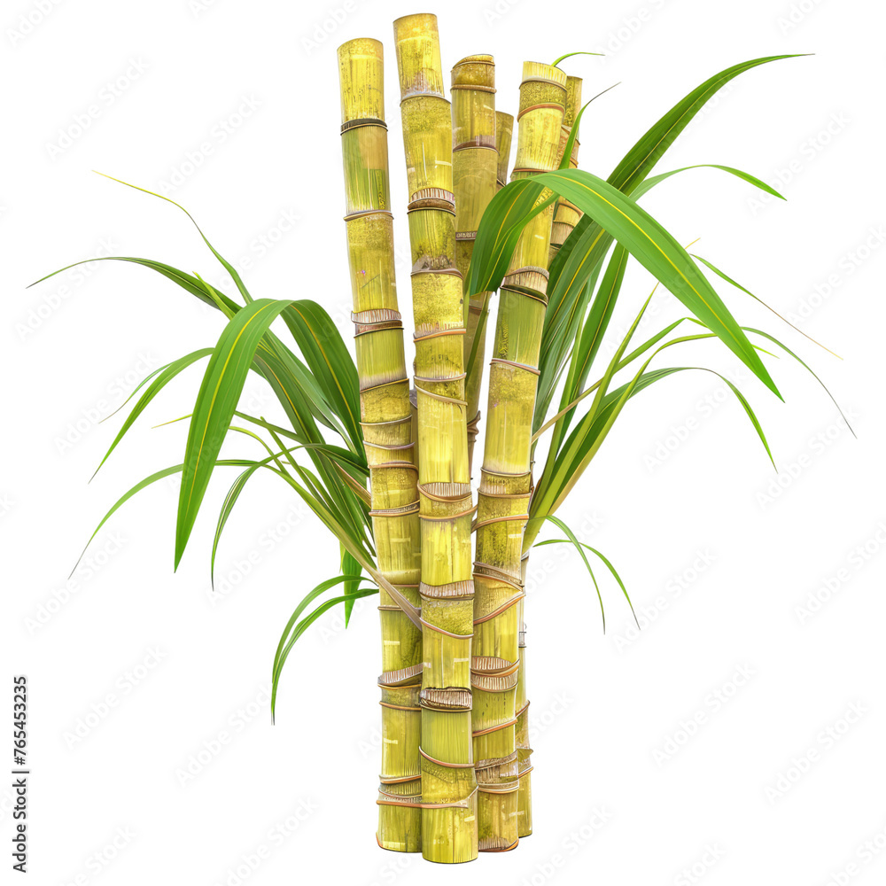 sugarcane isolated on transparent background Stock Photo | Adobe Stock