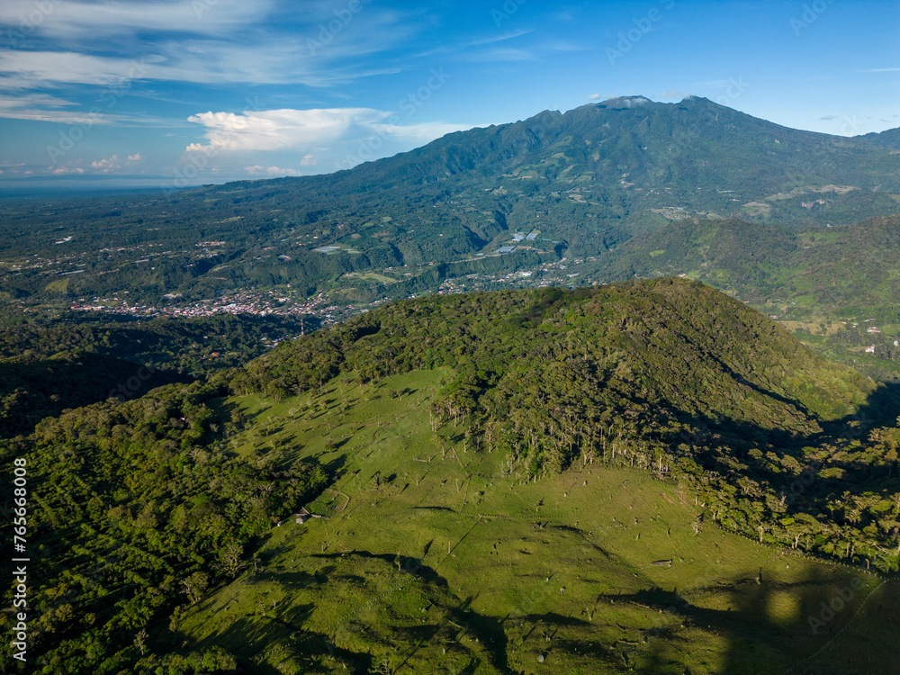 The Barú volcano is the highest elevation in Panama and one of the ...
