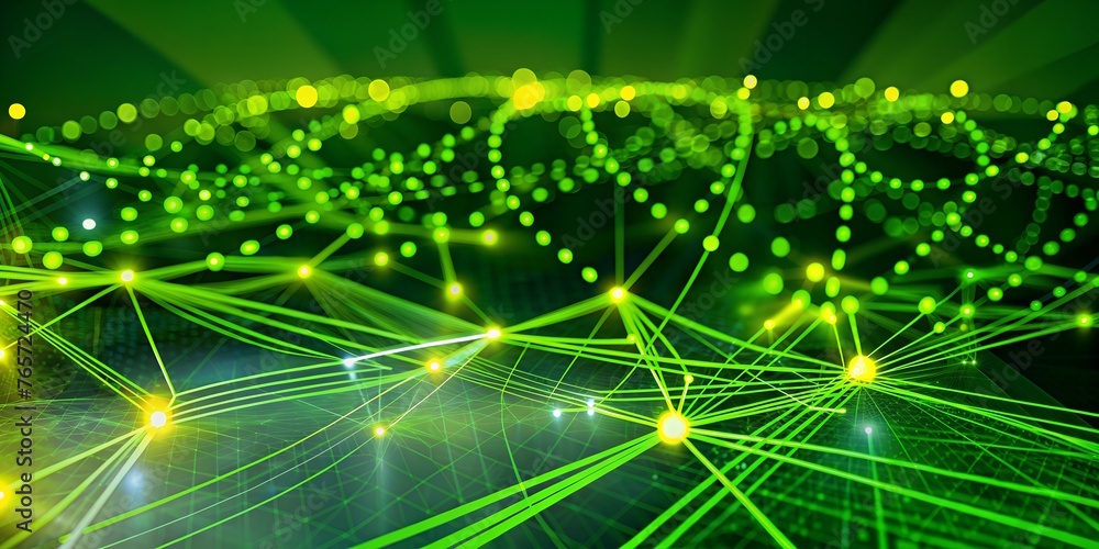 electromagnetic waves background, radiation, cellular communications ...