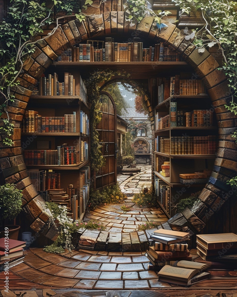 Revamp your book covers into captivating time machines! Envision a rear ...