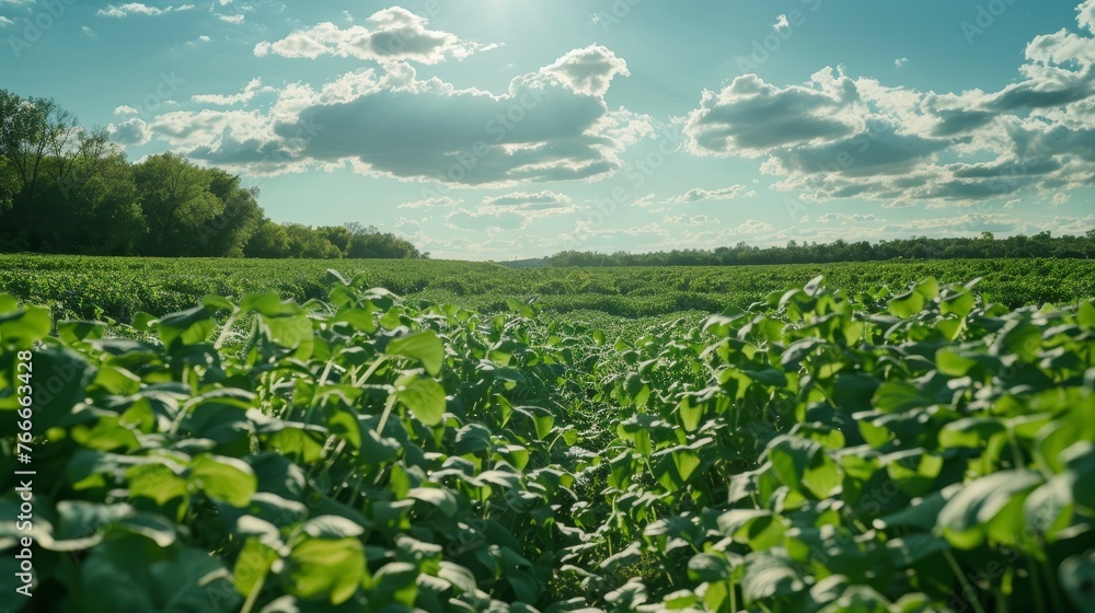 Stock-Illustration „Cover Cropping Cinematic shots of cover crops ...